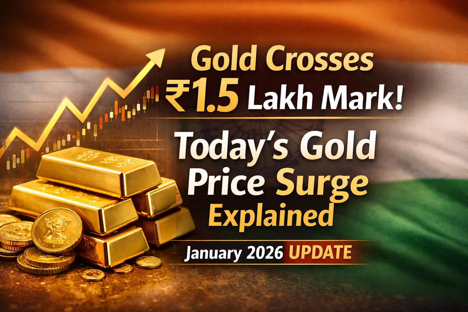 Gold Price Today in India – Record High Rates Explained